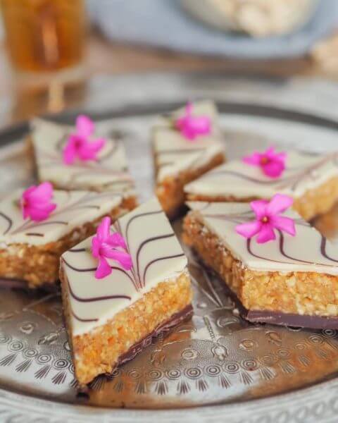 Gâteau oriental sans cuisson : Le zellige ⋆ Les Ptits grains de Lisette
